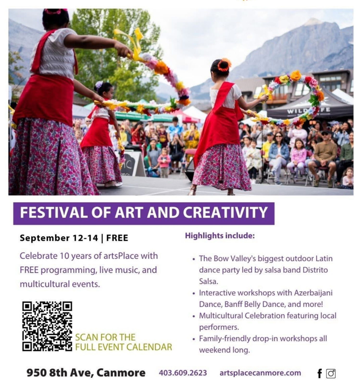 Canmore Festival of Art and Creativity - September 12, 2025