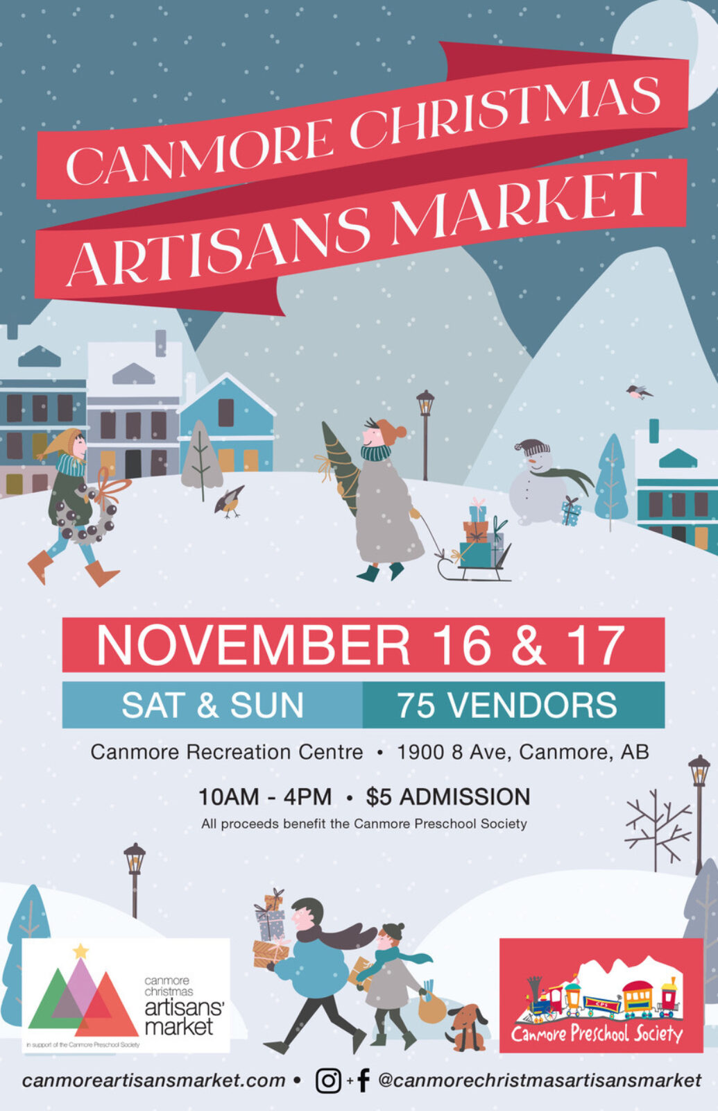 Canmore Christmas Artisans Market - November 16, 2024