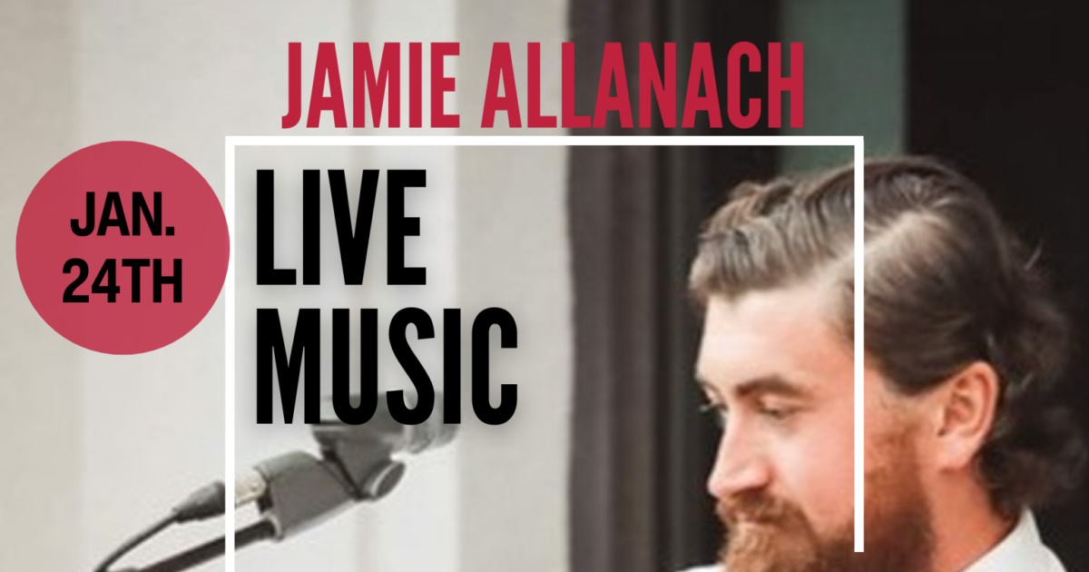 Jamie Allanach LIVE at The Rose & Crown - January 24, 2026